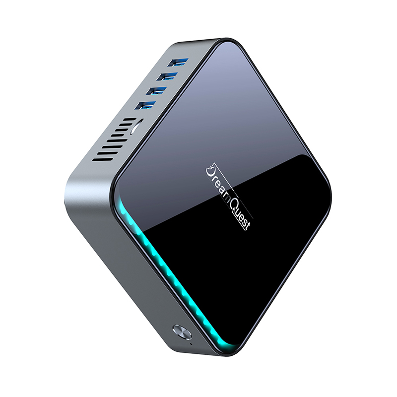 DreamQuest Mini PC, 8GB DDR3 128GB EMMC Windows 10 Pro(64-bit) Mini ...