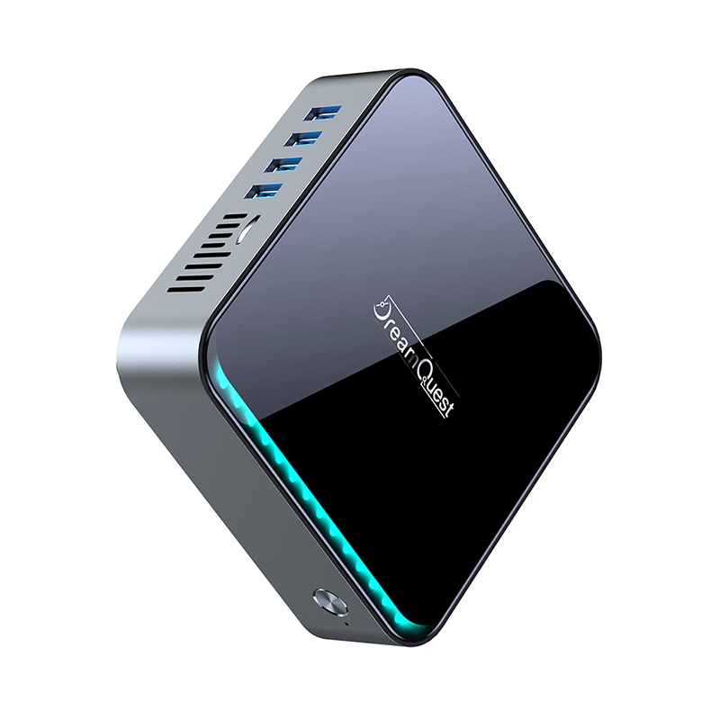DreamQuest Mini PC, 8GB DDR3 128GB EMMC Windows 10 Pro(64-bit) Mini ...
